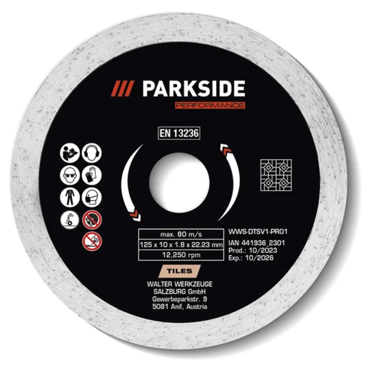 Řřezný kotouč Parkside Performance levně | Kupi.cz