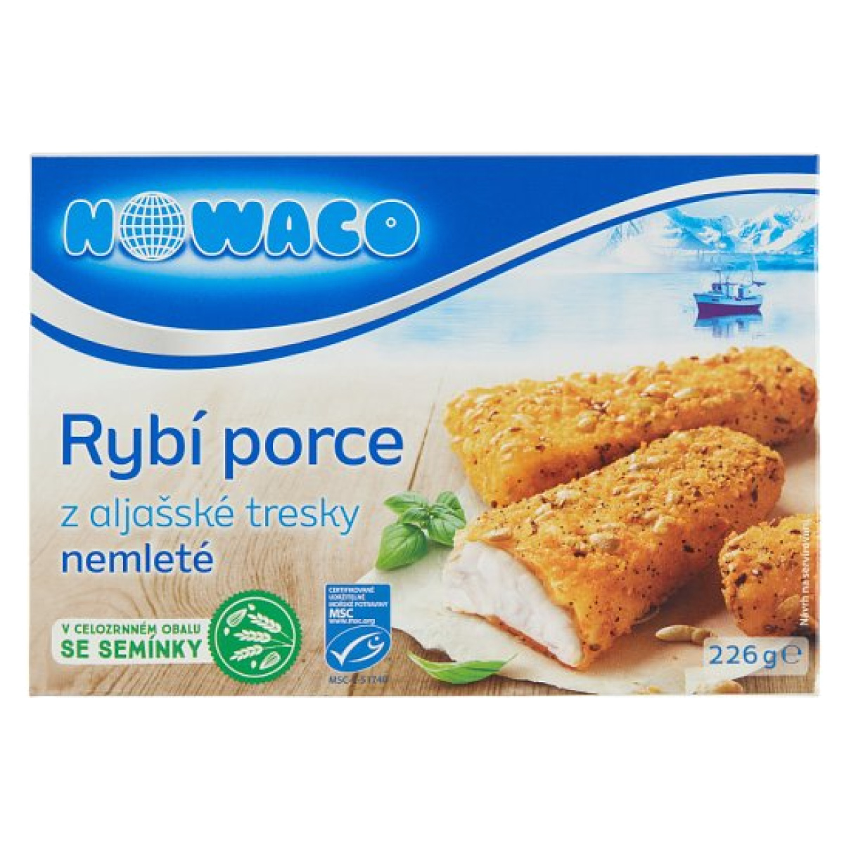 Rybí porce z aljašské tresky mražená Nowaco levně | Kupi.cz