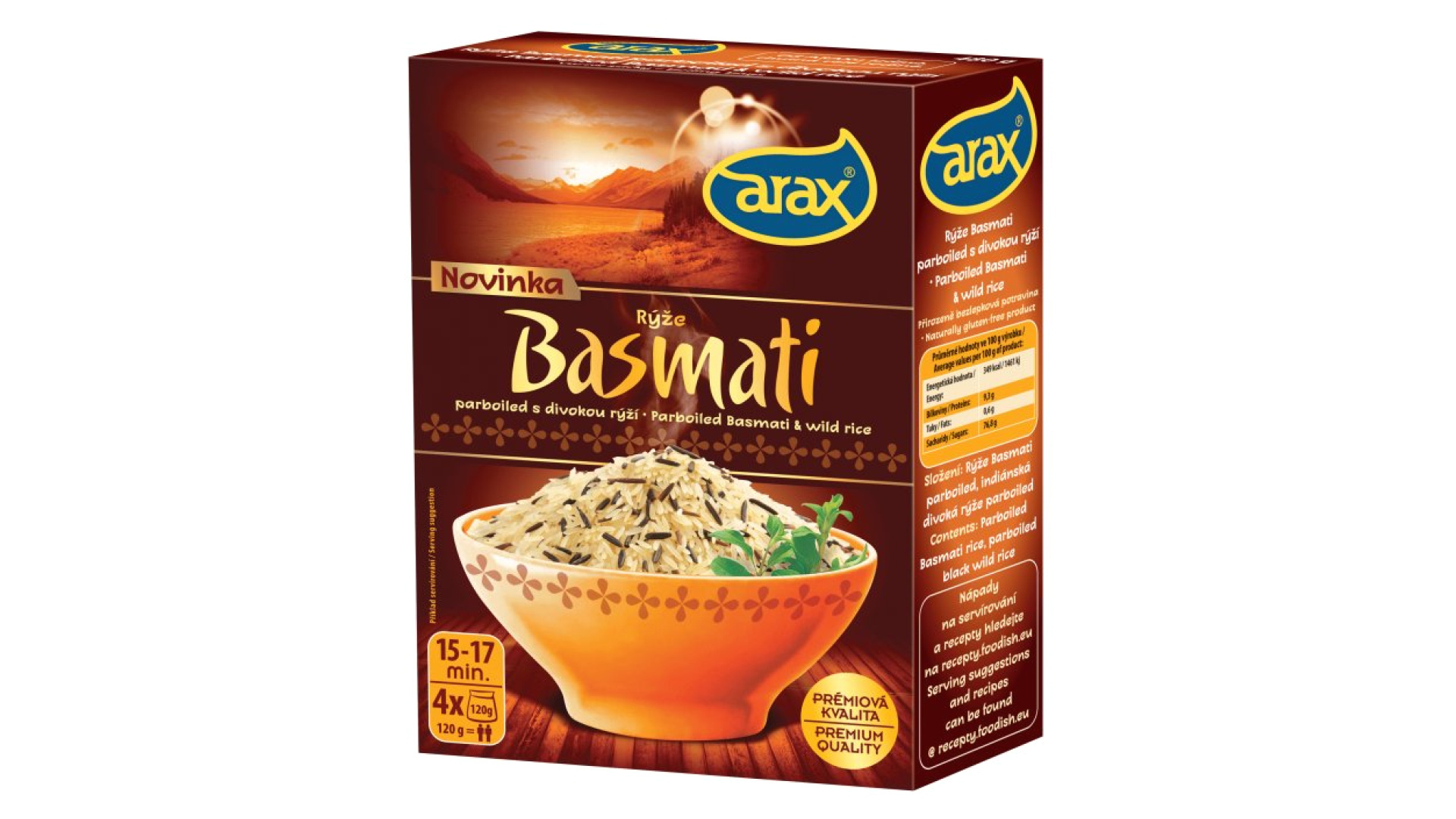 Rýže parboiled a indiánská Arax levně | Kupi.cz