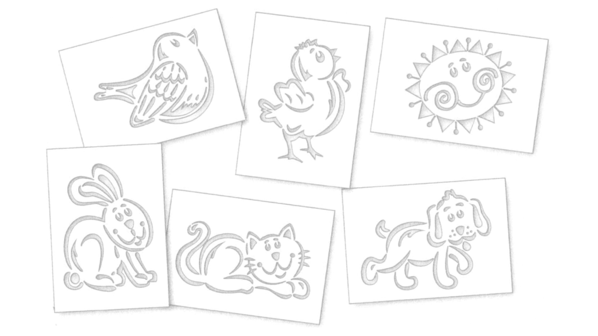 Šablony na foukací fixy levně | Kupi.cz