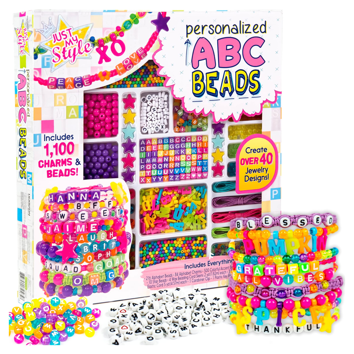 Sada korálků ABC Just my style levně | Kupi.cz