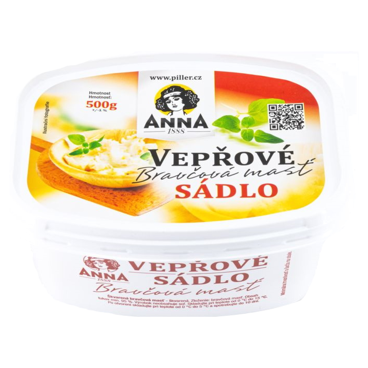 Sádlo vepřové škvařené Anna, Piller levně | Kupi.cz