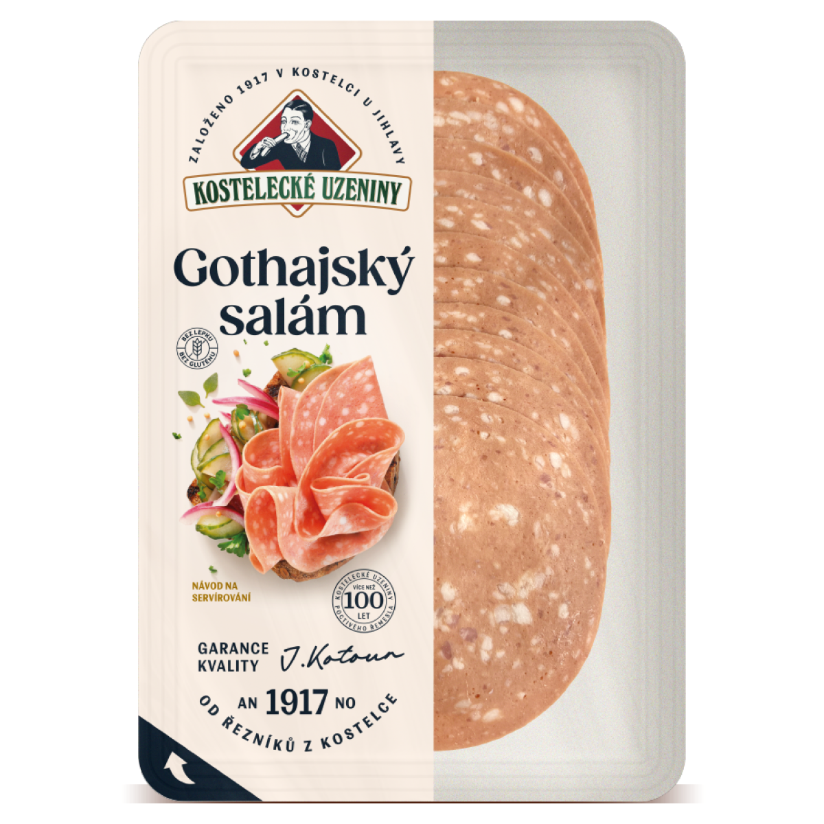 Salám Gothaj Kostelecké uzeniny v akci levně | Kupi.cz