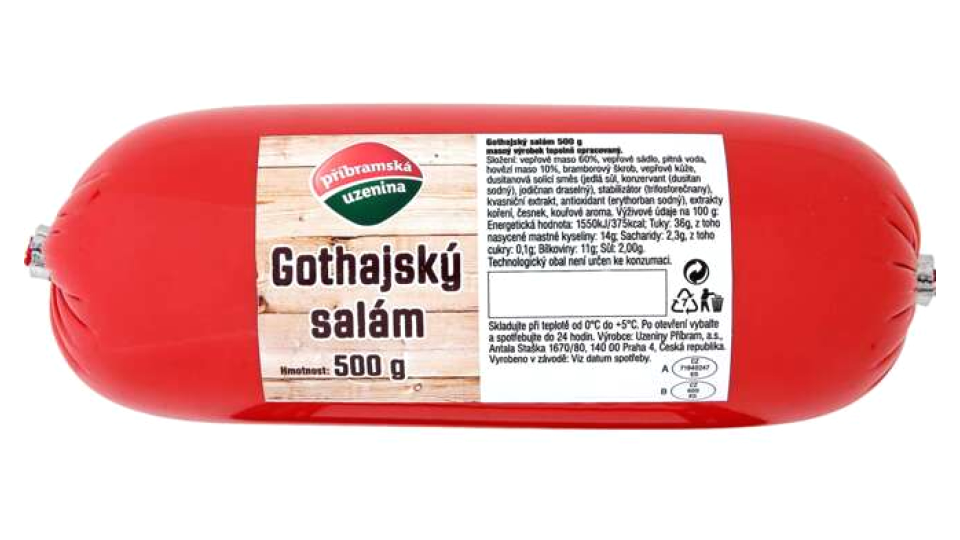 Salám Gothaj Příbramská uzenina v akci levně | Kupi.cz