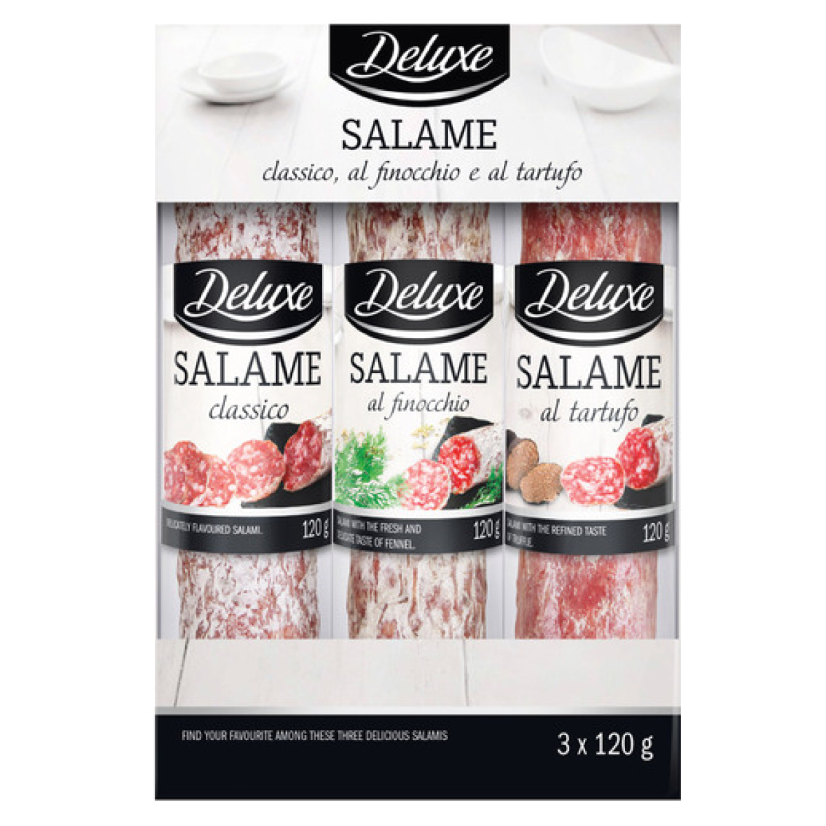 Salámy Deluxe - dárkové balení levně | Kupi.cz