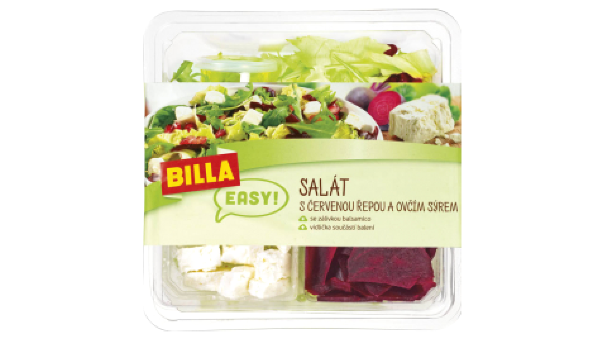 Salát s červenou řepou a ovčím sýrem Easy Billa levně | Kupi.cz