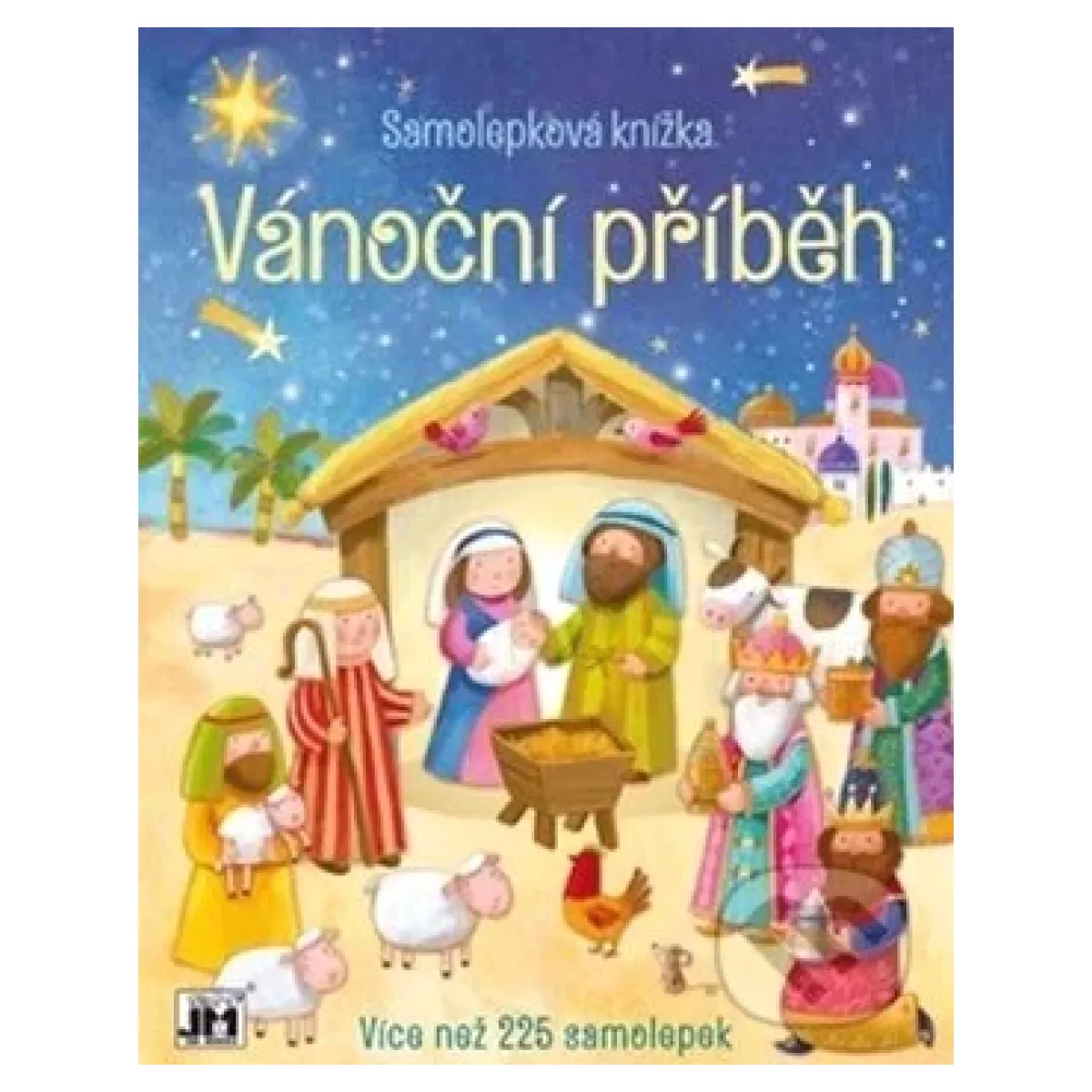 Samolepková kniha Vánoční příběh Jiri Models levně | Kupi.cz