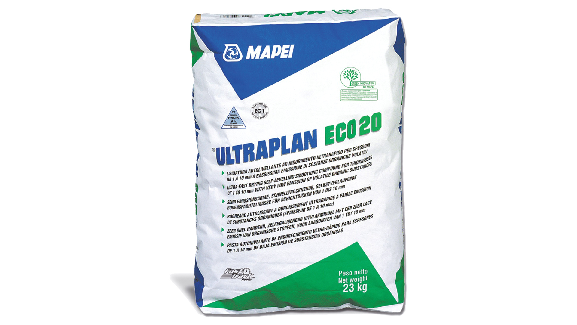 Samonivelační stěrka Ultraplan Eco 20 Mapei levně | Kupi.cz