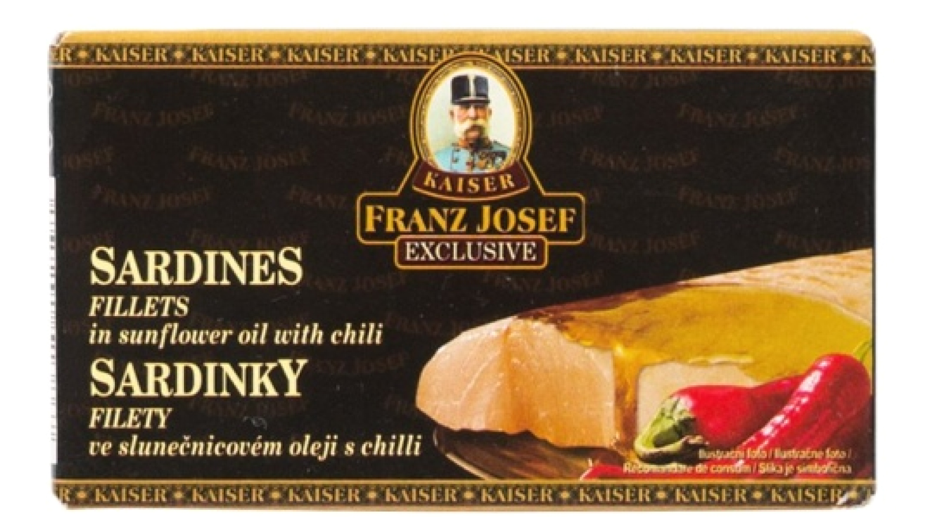 Sardinky filety v oleji Exclusive Franz Josef Kaiser levně | Kupi.cz