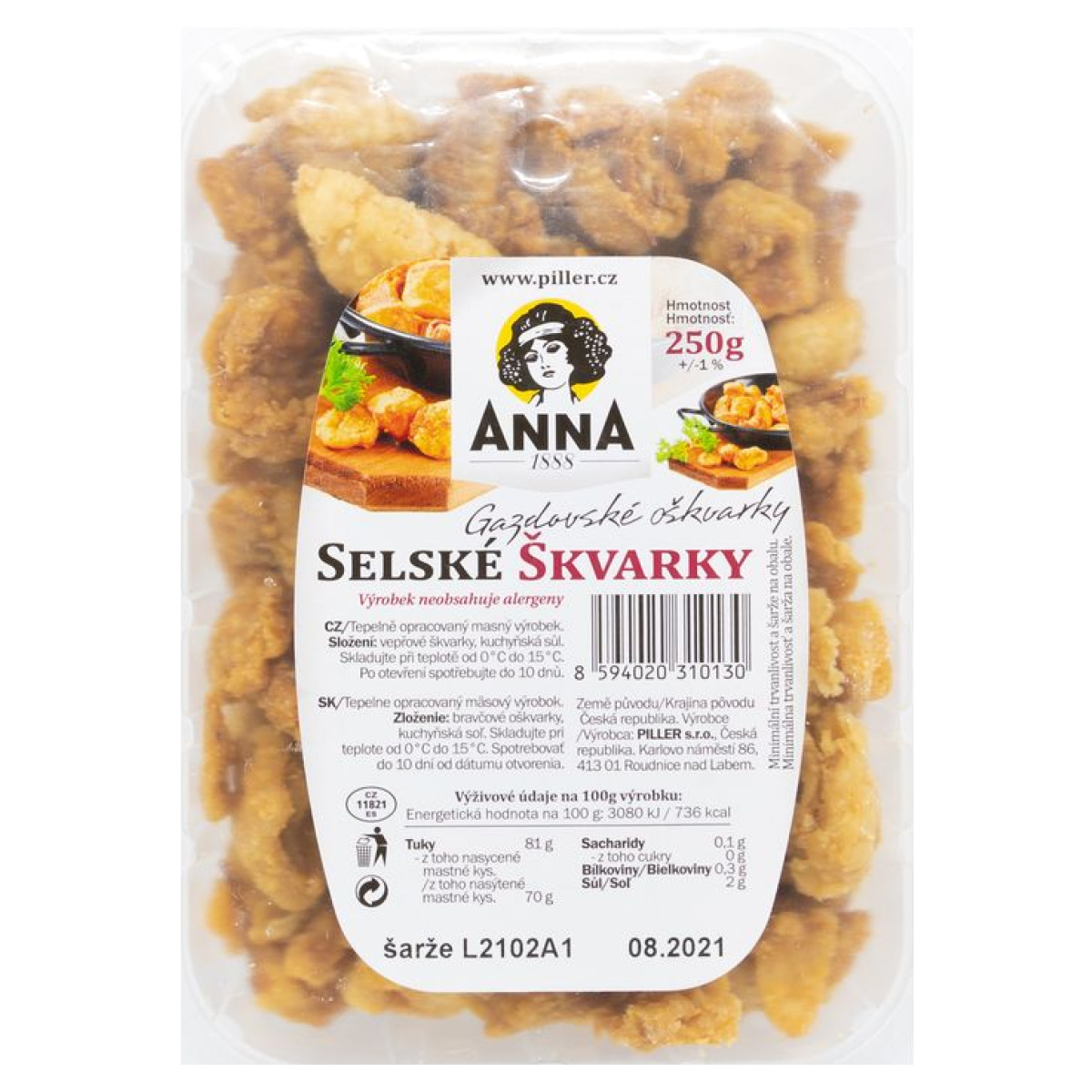 Škvarky selské Anna, Piller levně | Kupi.cz