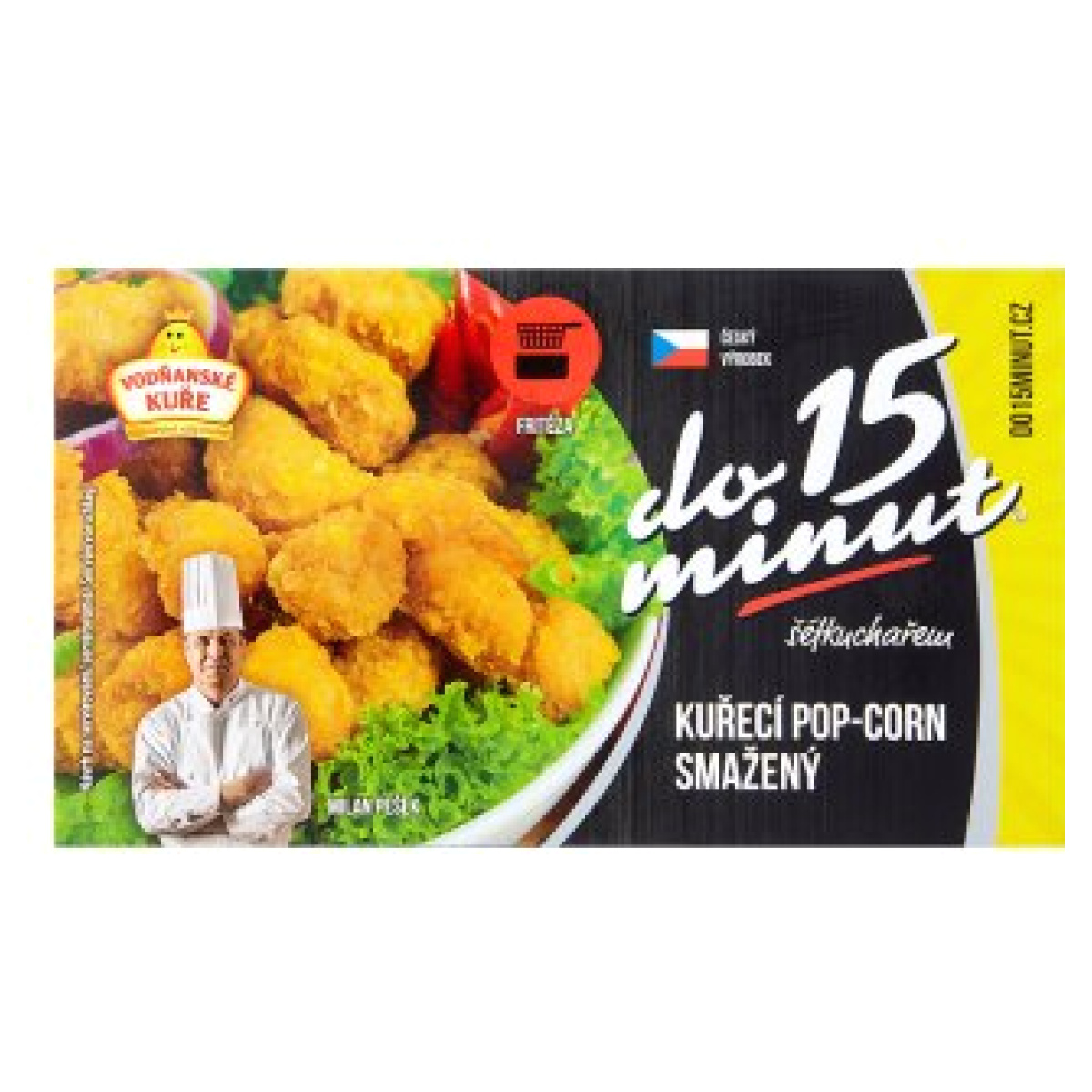 Smažené kuřecí kousky mražené popcorn Vodňanské kuře levně | Kupi.cz