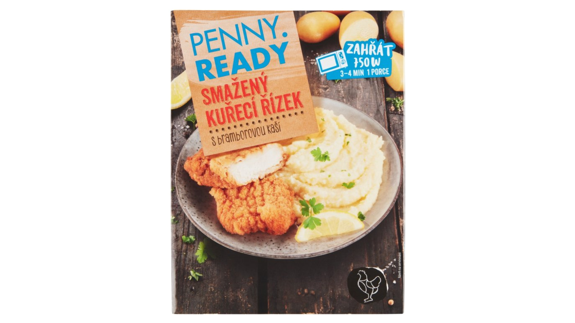 Smažený řízek s kaší Penny Ready levně | Kupi.cz