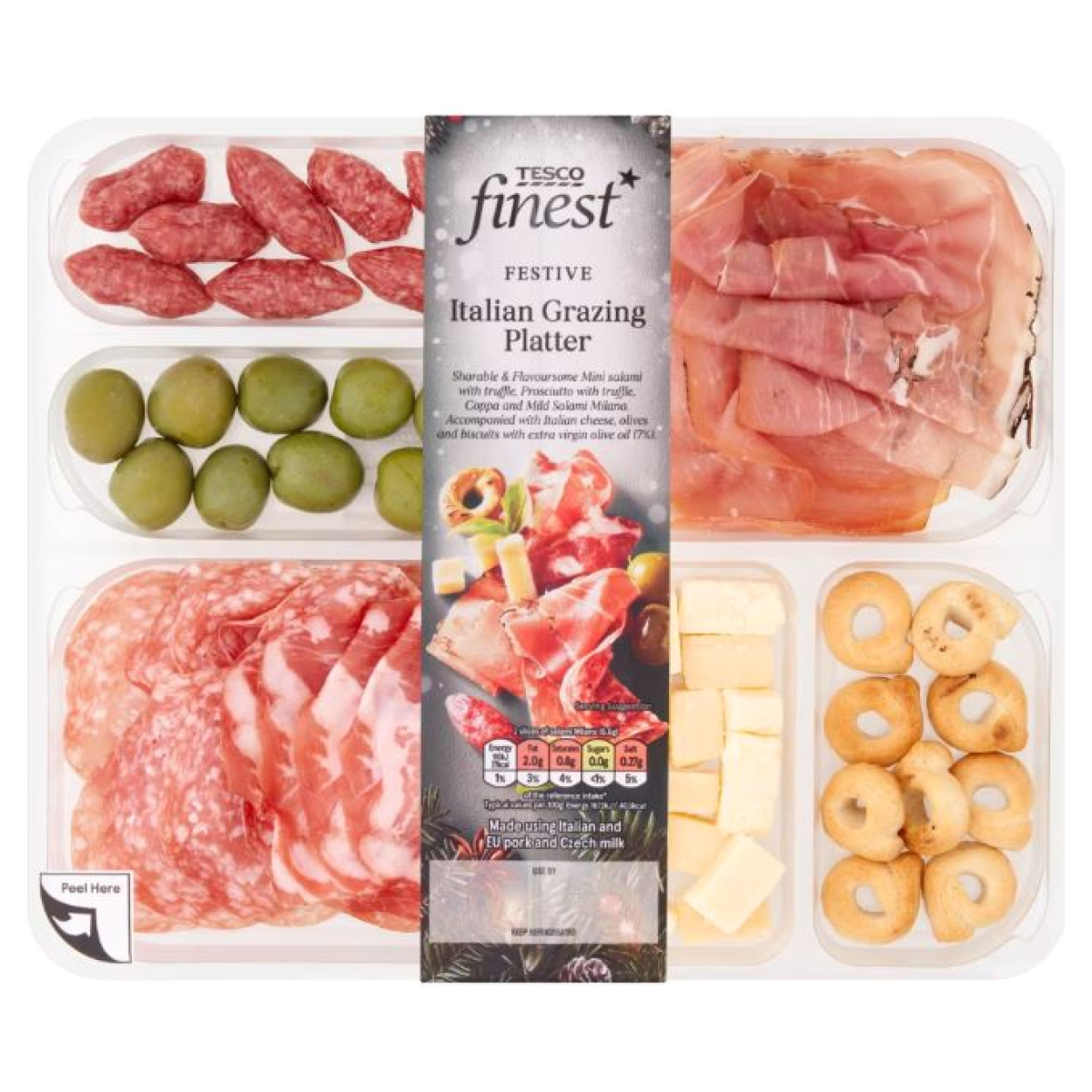 Směs Italian Grazing Platter Tesco Finest levně | Kupi.cz