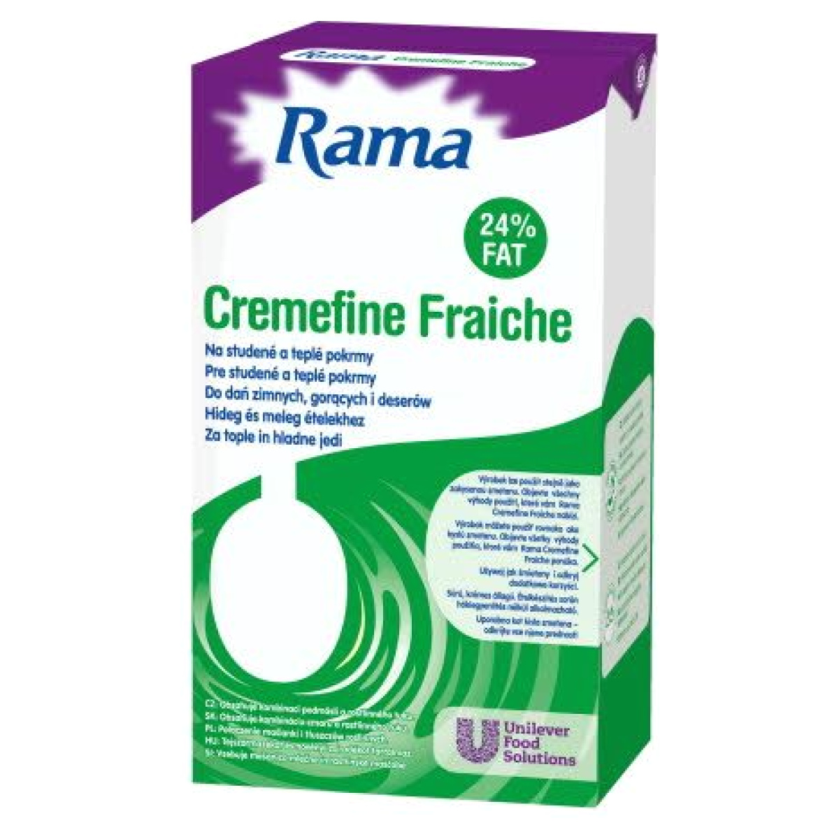 Smetana Cremefine Fraiche Rama Professional levně | Kupi.cz