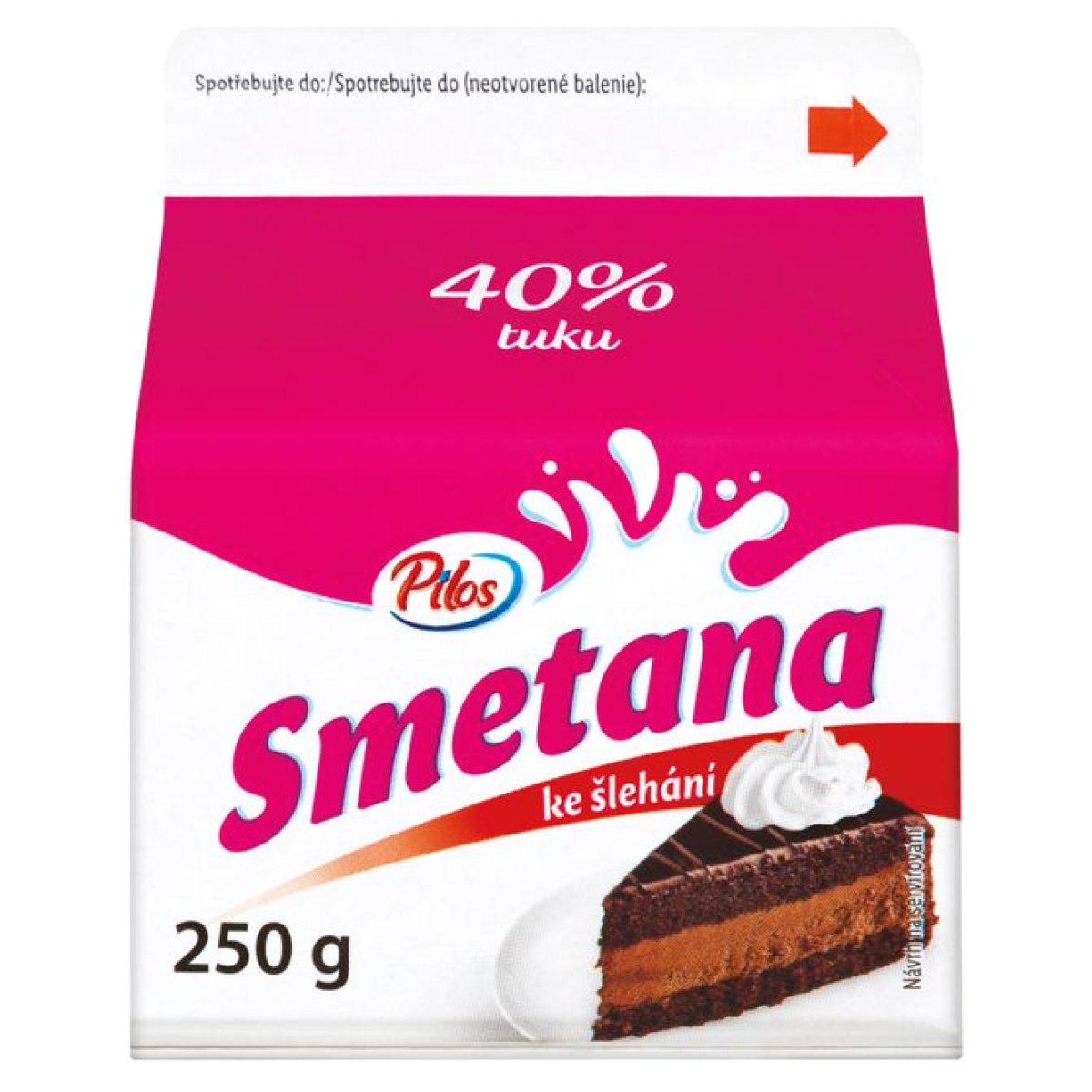 Smetana ke šlehání Pilos 40% levně | Kupi.cz