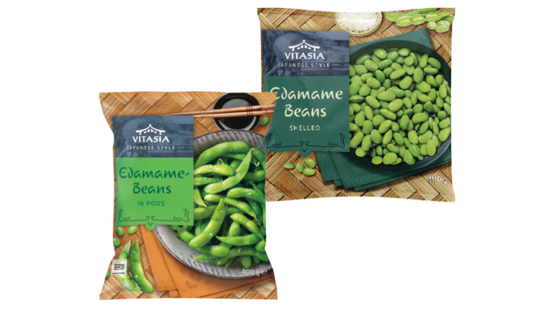 Sójové boby Edamame Japanese mražené style Vitasia levně | Kupi.cz