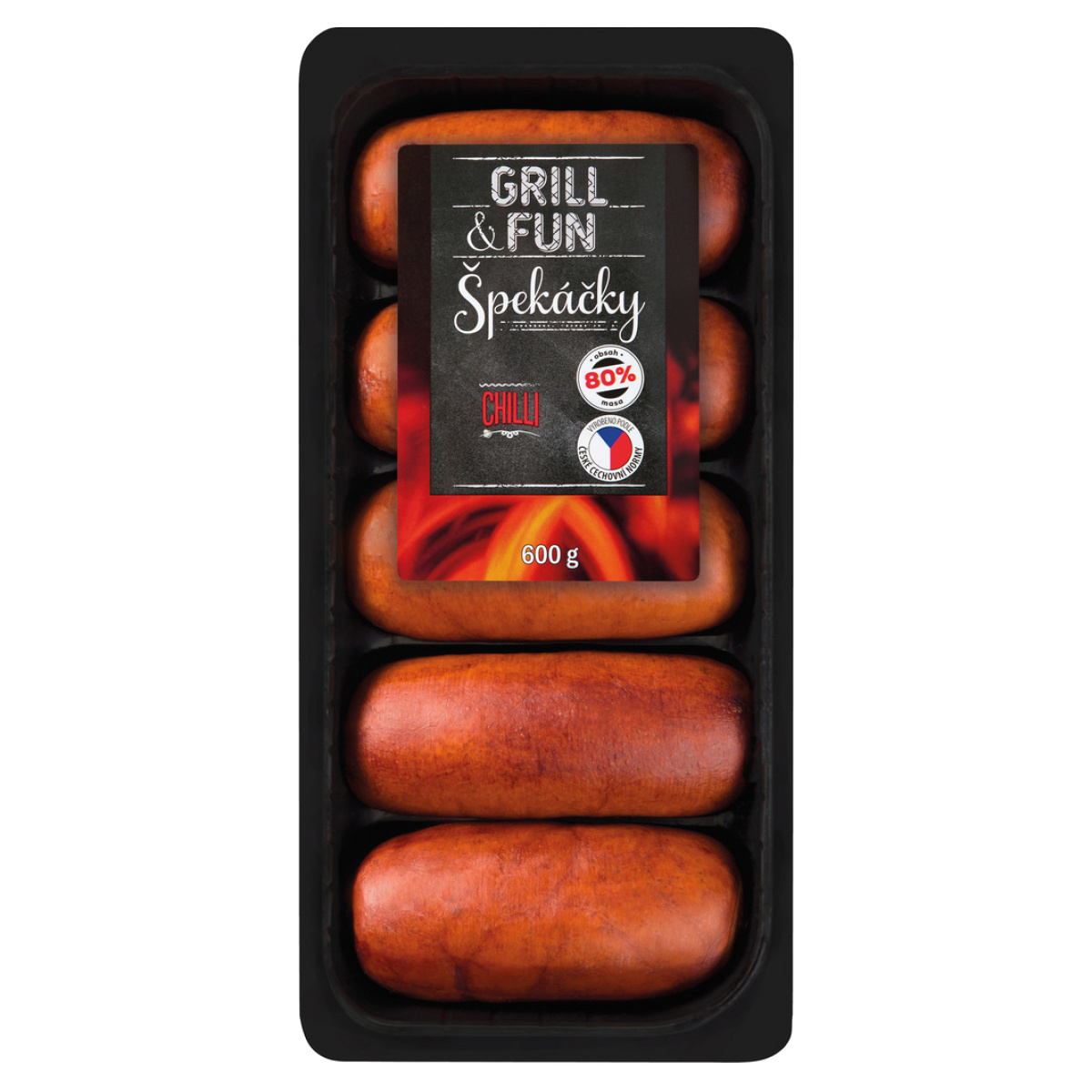Špekáčky chilli Grill&Fun, Grill & Fun levně | Kupi.cz