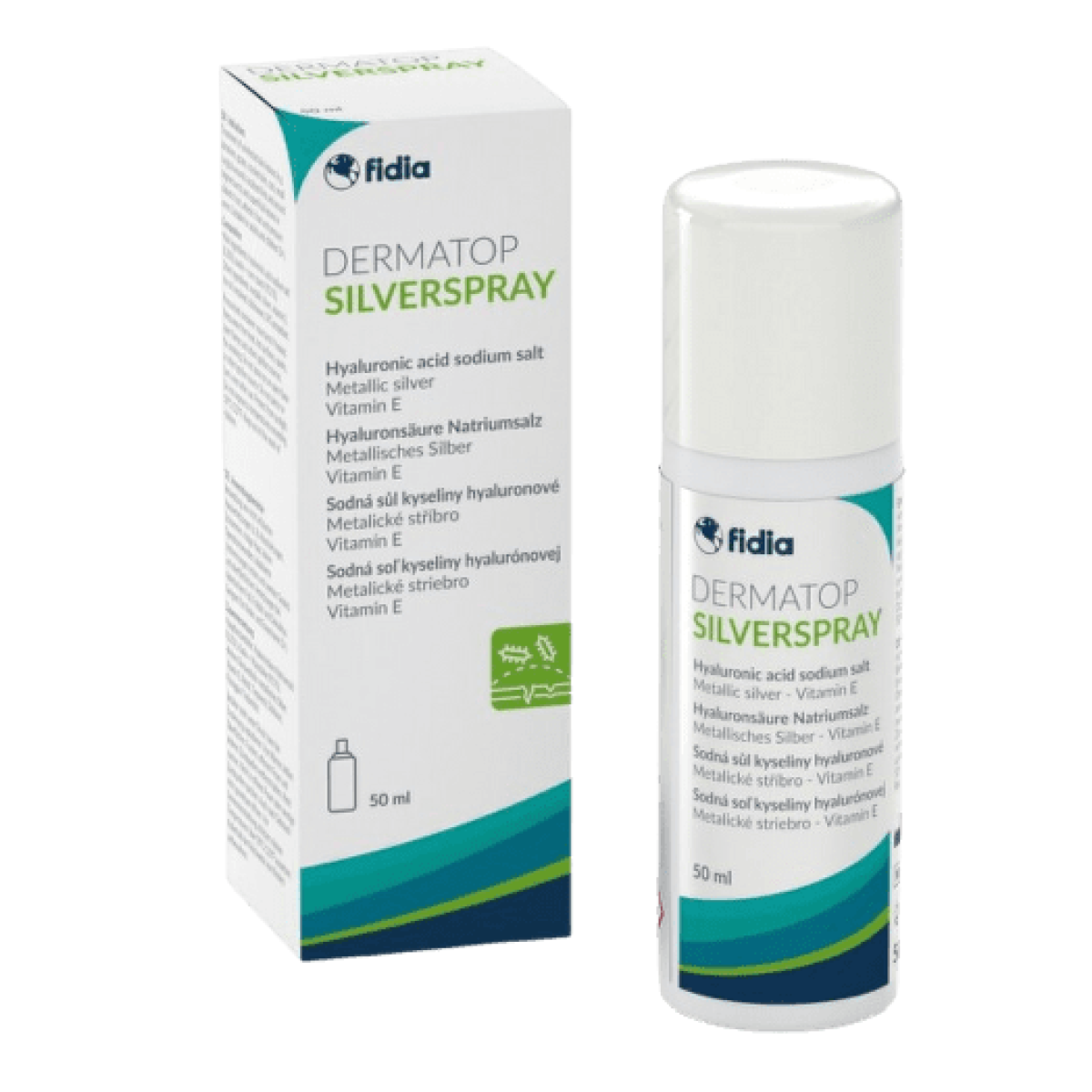 Sprej na rány Silverspray Dermatop, fidia levně | Kupi.cz