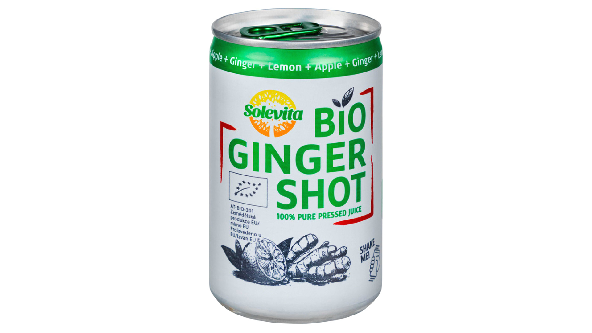 Šťáva Ginger Shot bio Solevita levně | Kupi.cz