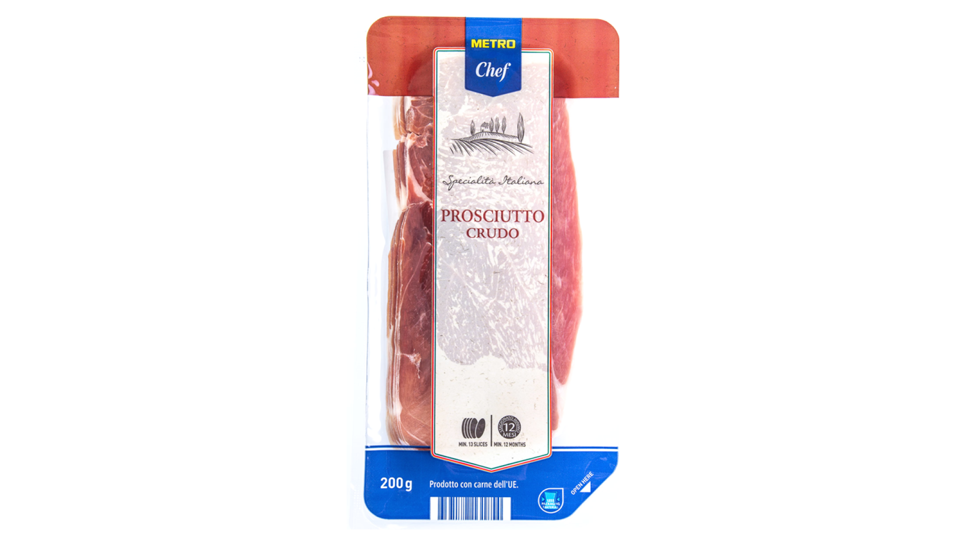 Šunka Prosciutto Crudo Metro Chef v akci levně | Kupi.cz