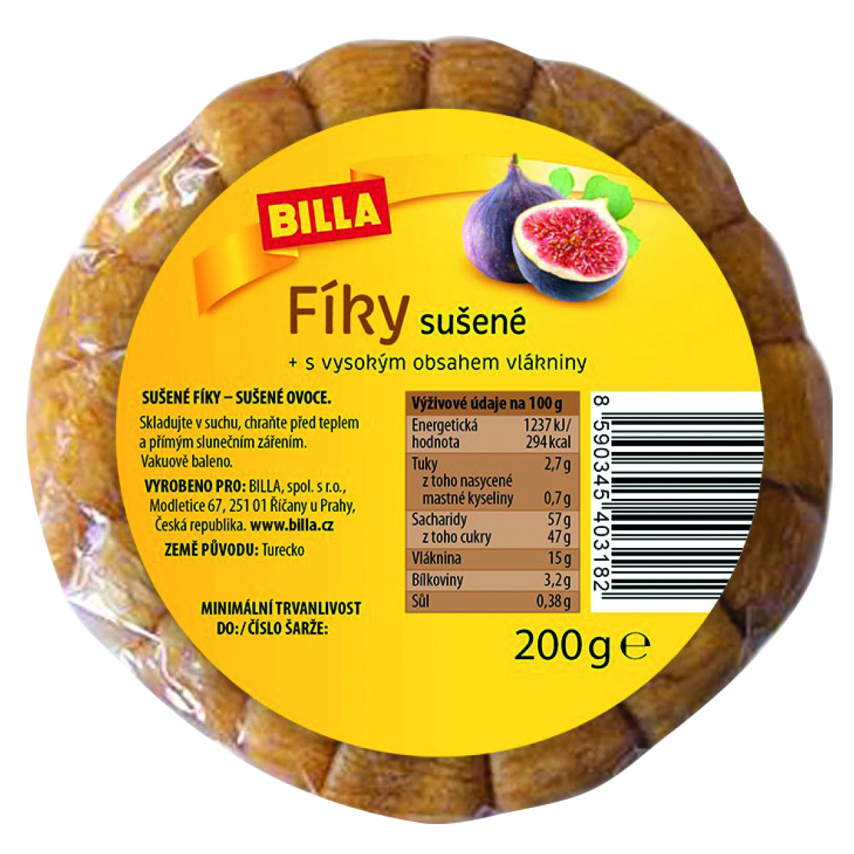 Sušené fíky Billa levně | Kupi.cz