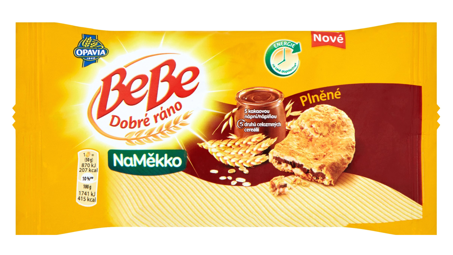 Sušenky BeBe Dobré ráno plněné NaMěkko Opavia levně | Kupi.cz