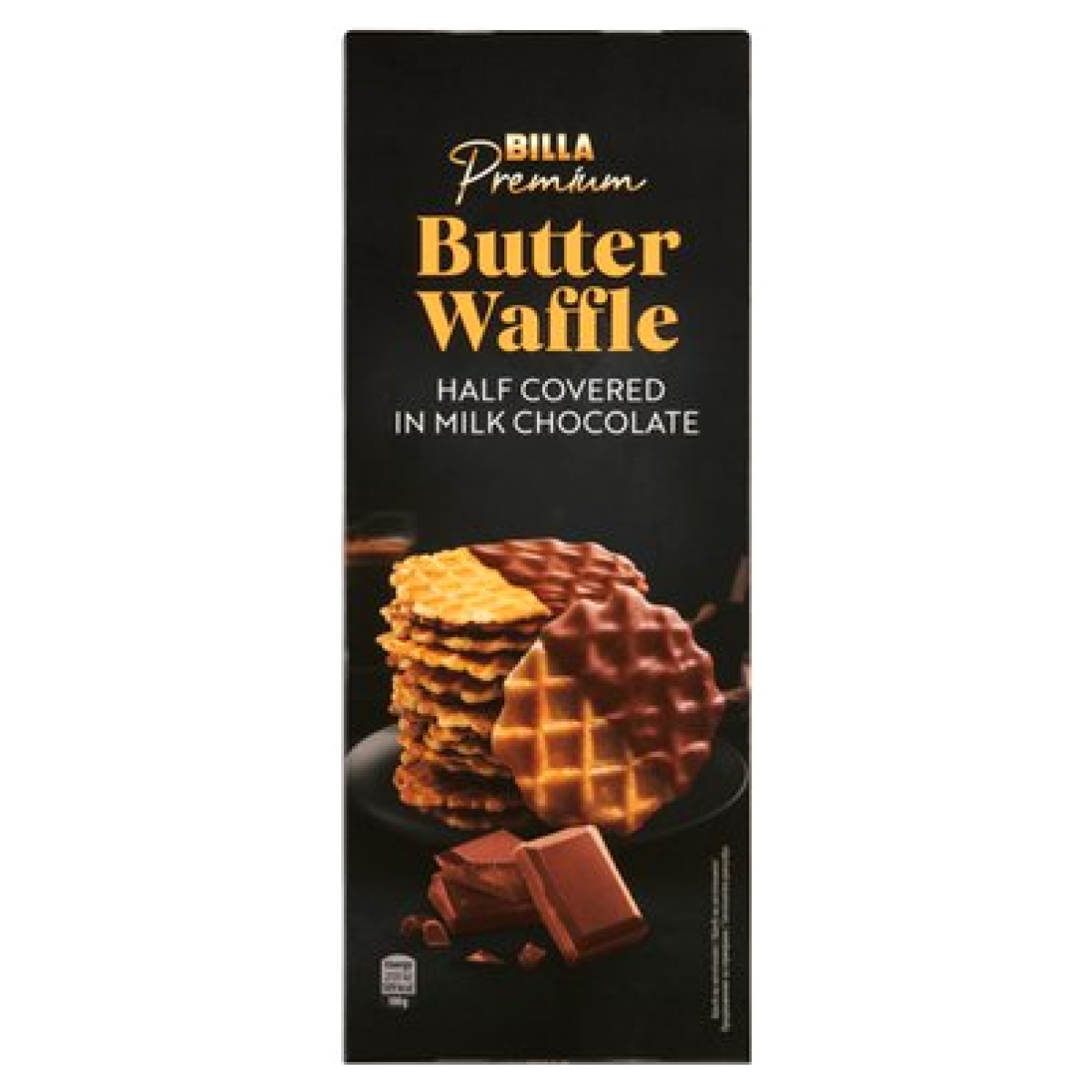 Sušenky máslové waffle Billa Premium v akci levně | Kupi.cz