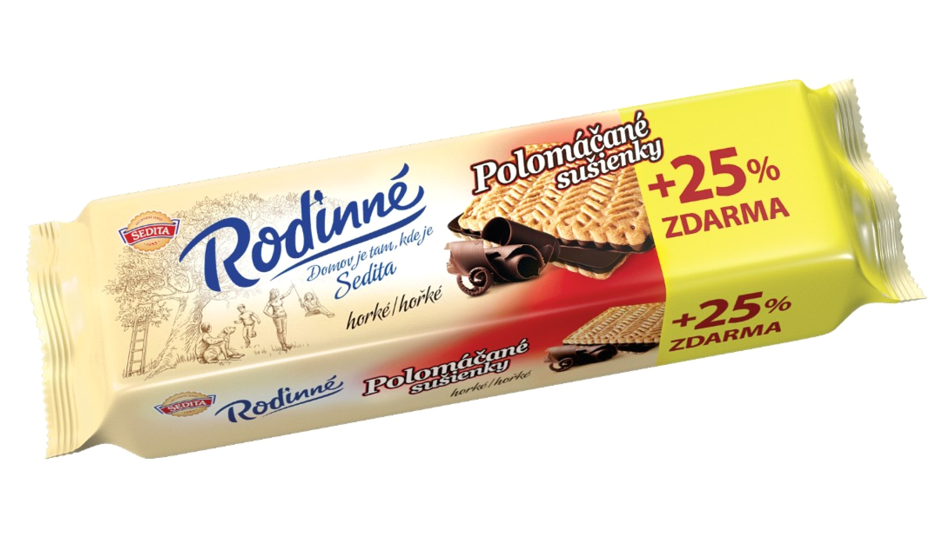 Sušenky Rodinné polomáčené Sedita v akci levně | Kupi.cz