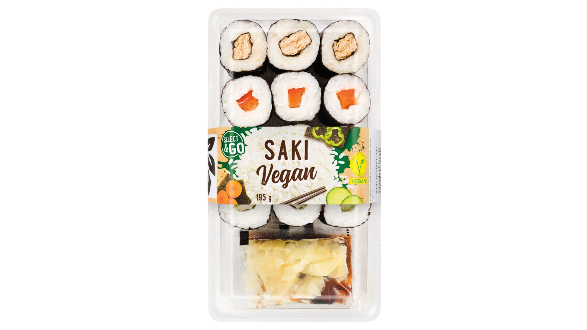 Sushi box vegan Select & Go levně | Kupi.cz