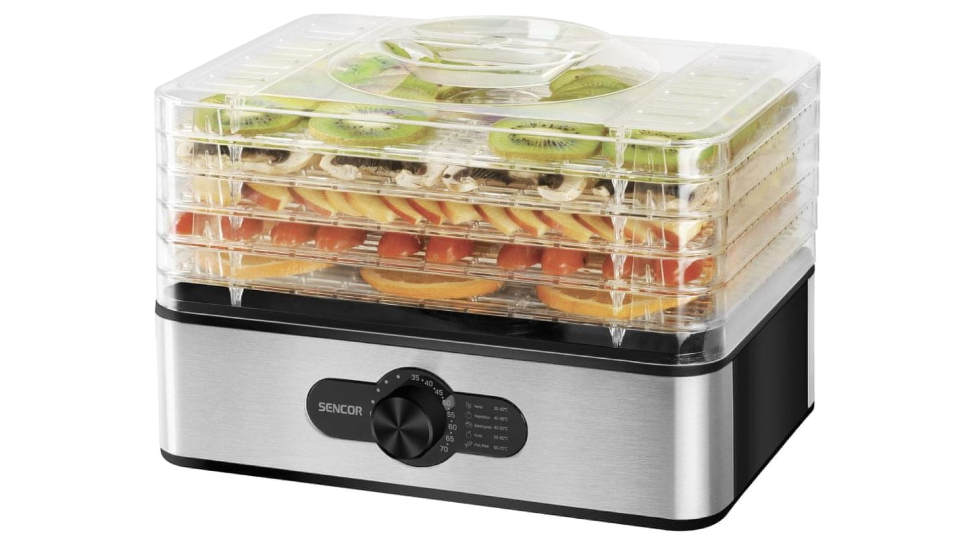 Sušička ovoce a zeleniny Sencor SFD950SS levně | Kupi.cz