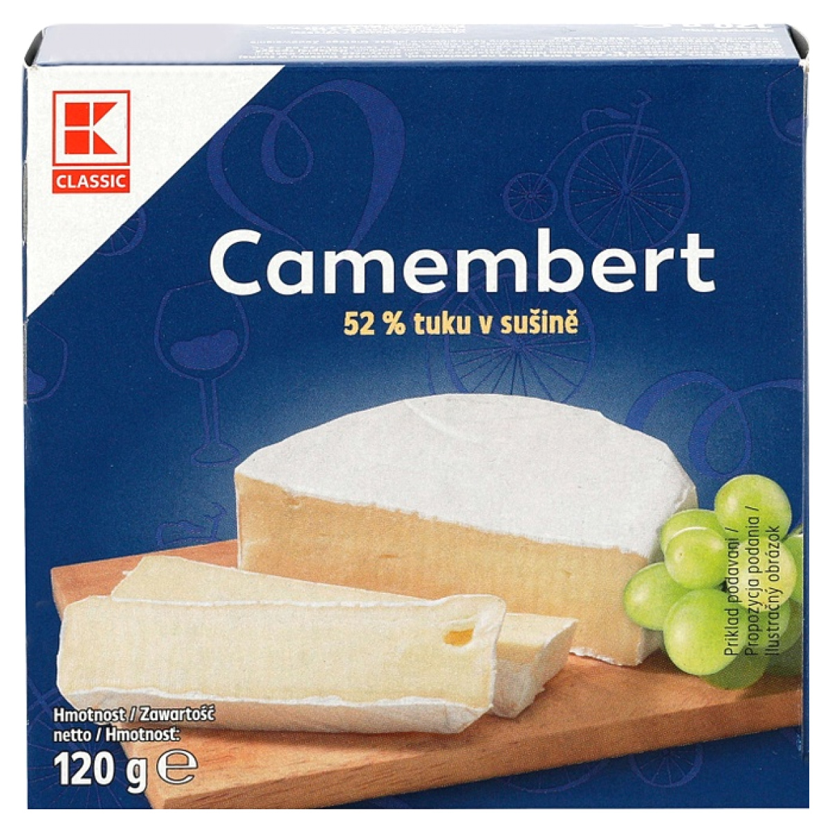Sýr Camembert K-Classic v akci levně | Kupi.cz