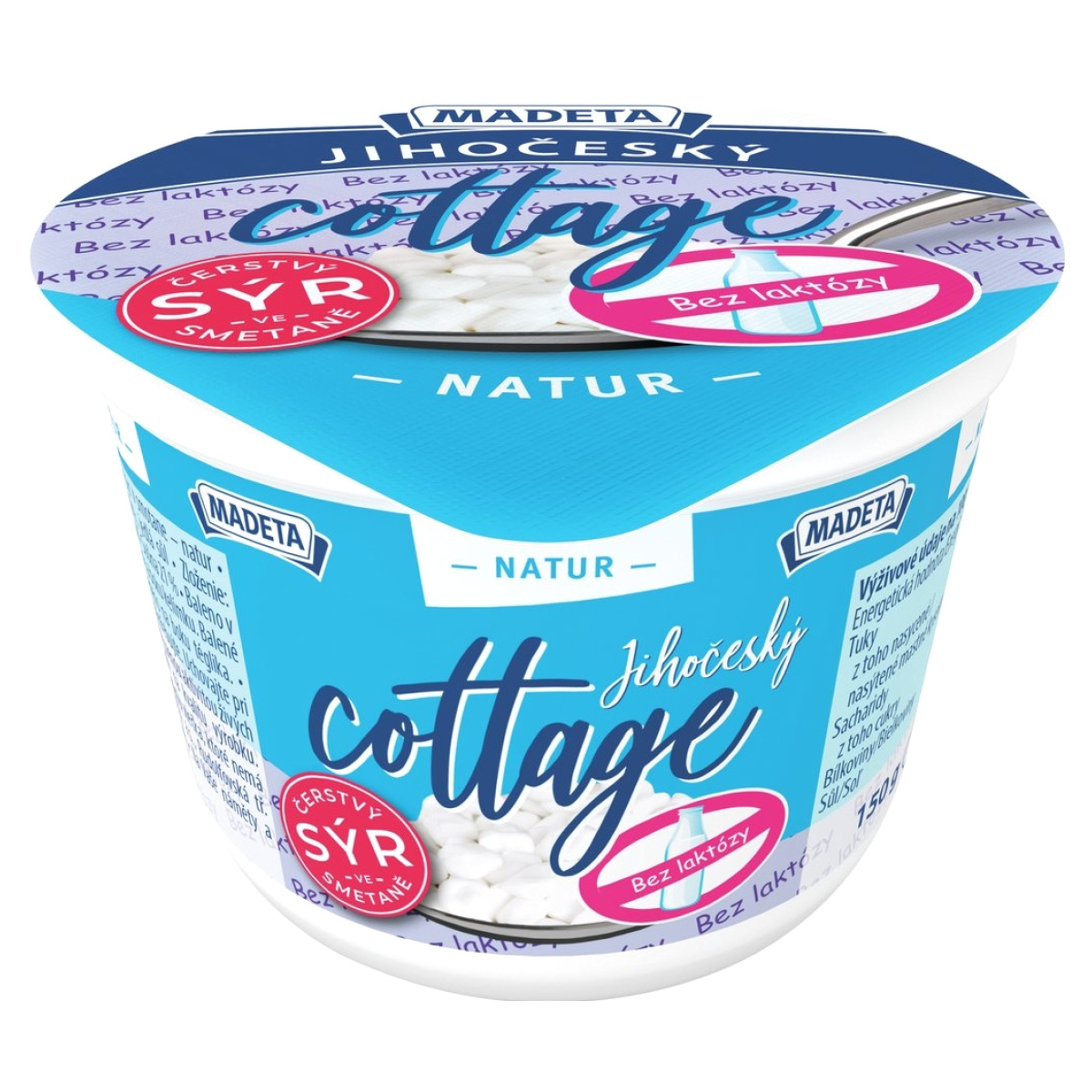 Sýr Cottage Jihočeský bez laktózy Madeta levně | Kupi.cz