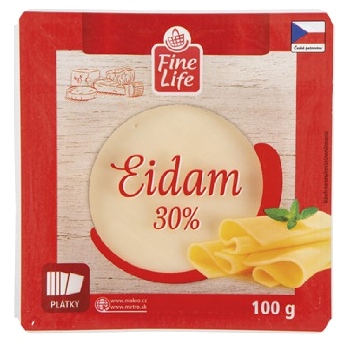 Sýr Eidam 30% Fine Life levně | Kupi.cz
