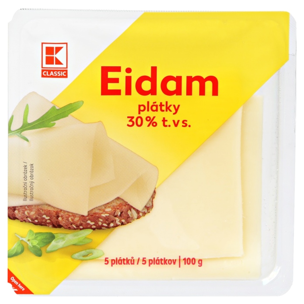 Sýr Eidam 30% K-Classic levně | Kupi.cz