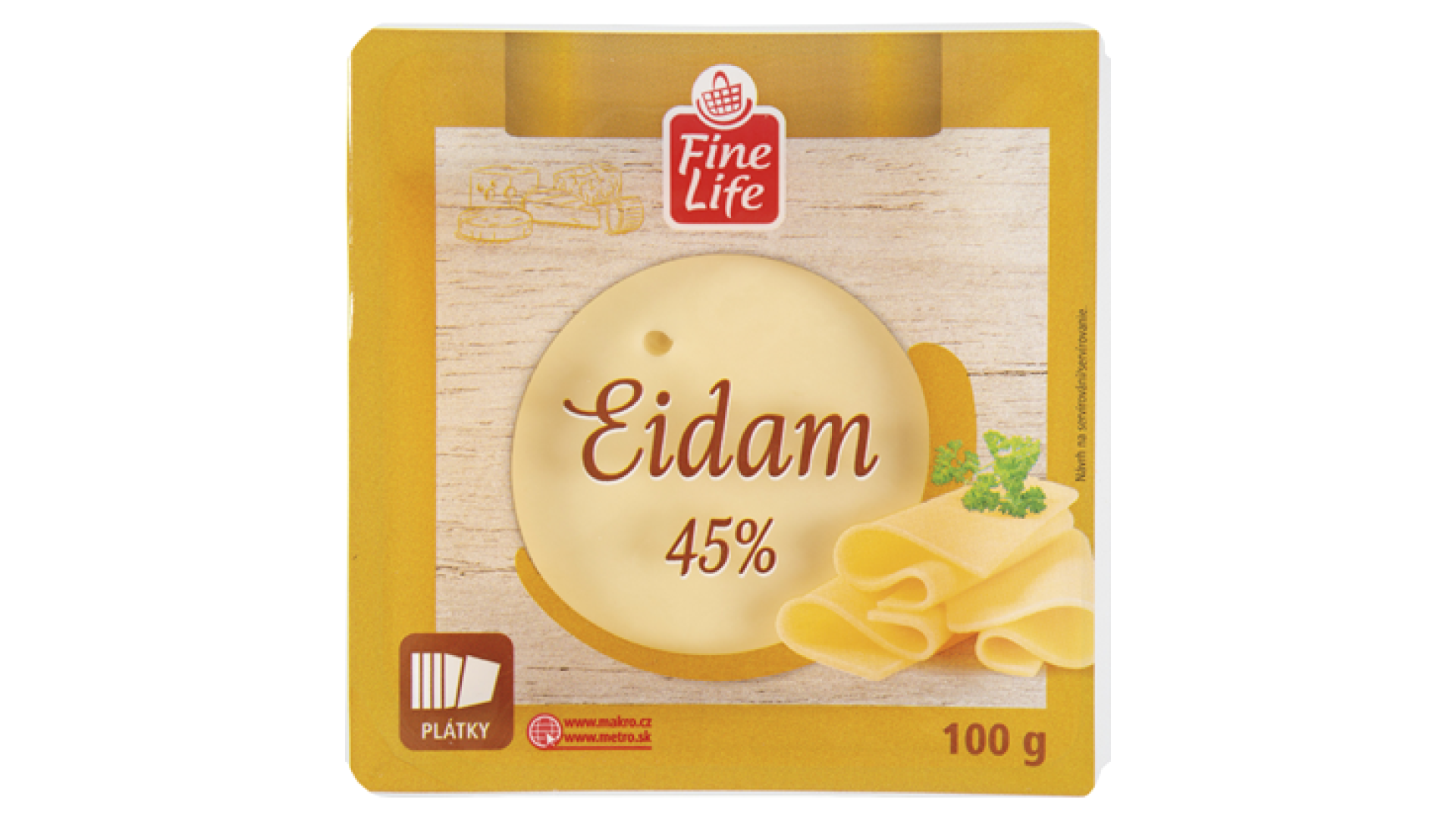 Sýr Eidam 45% Fine Life levně | Kupi.cz