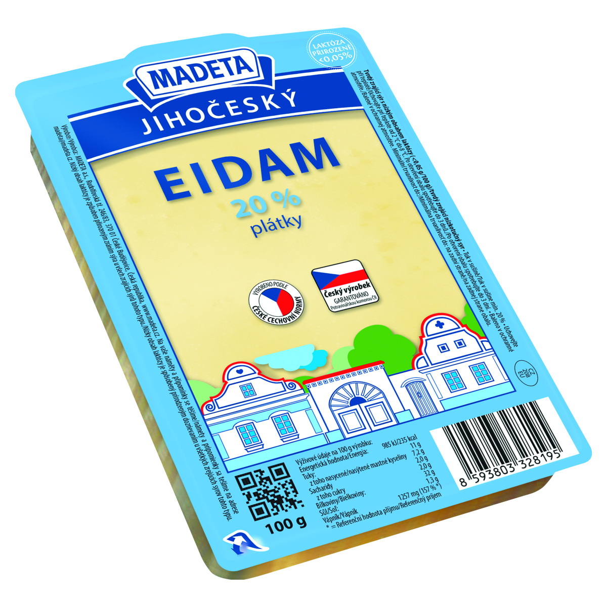 Sýr Eidam Jihočeský 20% Madeta v akci levně | Kupi.cz