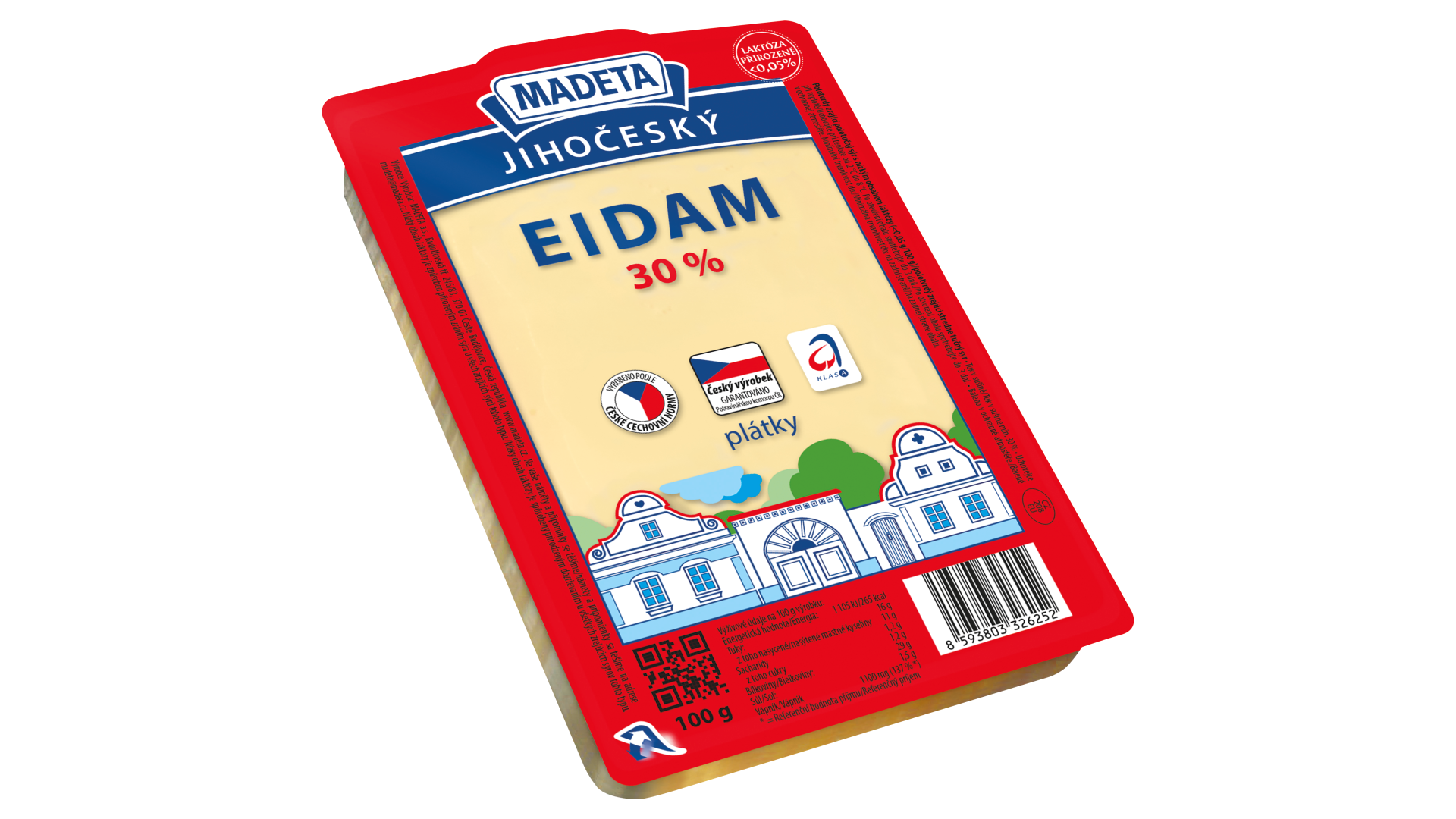 Sýr Eidam Jihočeský 30% Madeta v akci levně | Kupi.cz