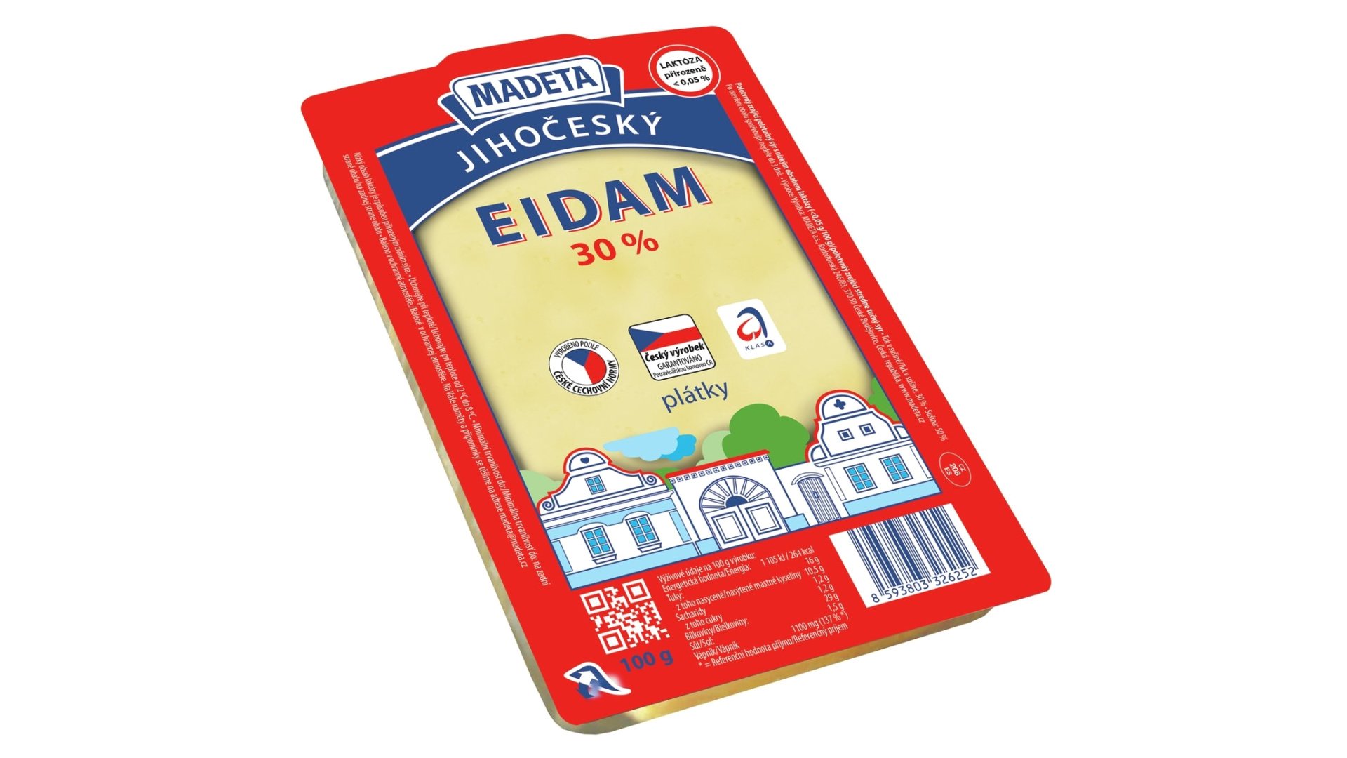 Sýr Eidam Jihočeský 30% Madeta v akci levně | Kupi.cz