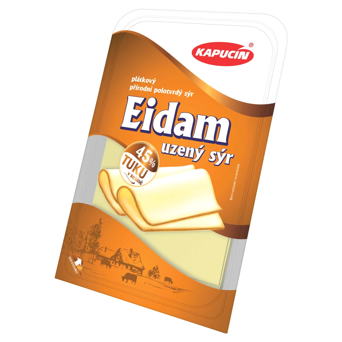 Sýr Eidam uzený 45% Kapucín levně | Kupi.cz