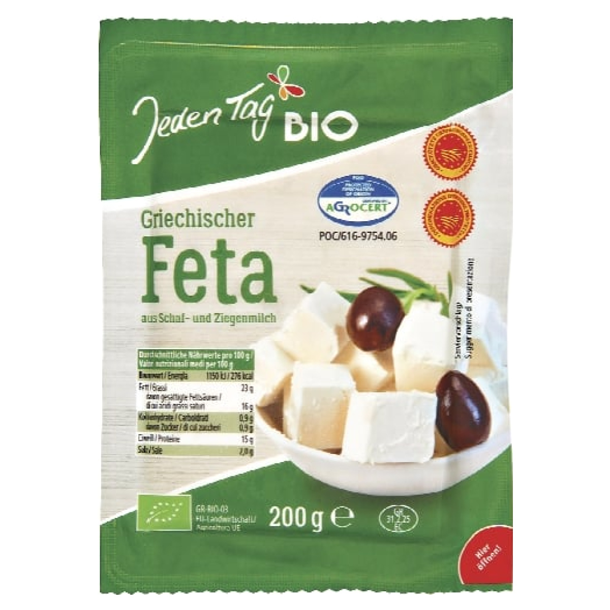 Sýr Feta bio Jeden Tag levně | Kupi.cz