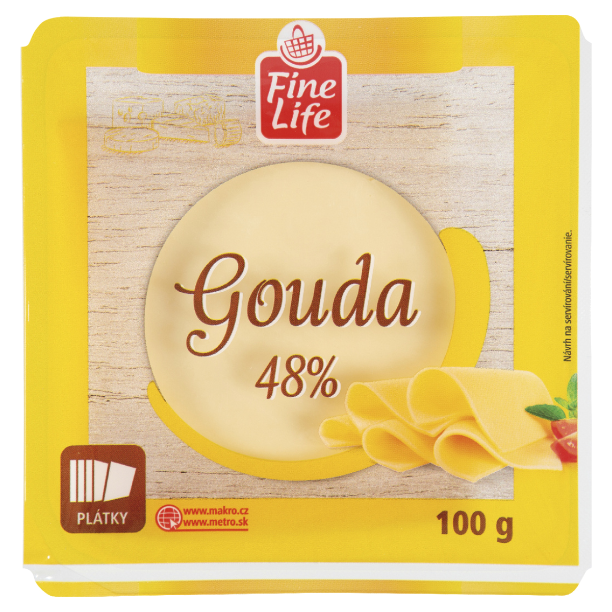 Sýr Gouda 48% Fine Life levně | Kupi.cz