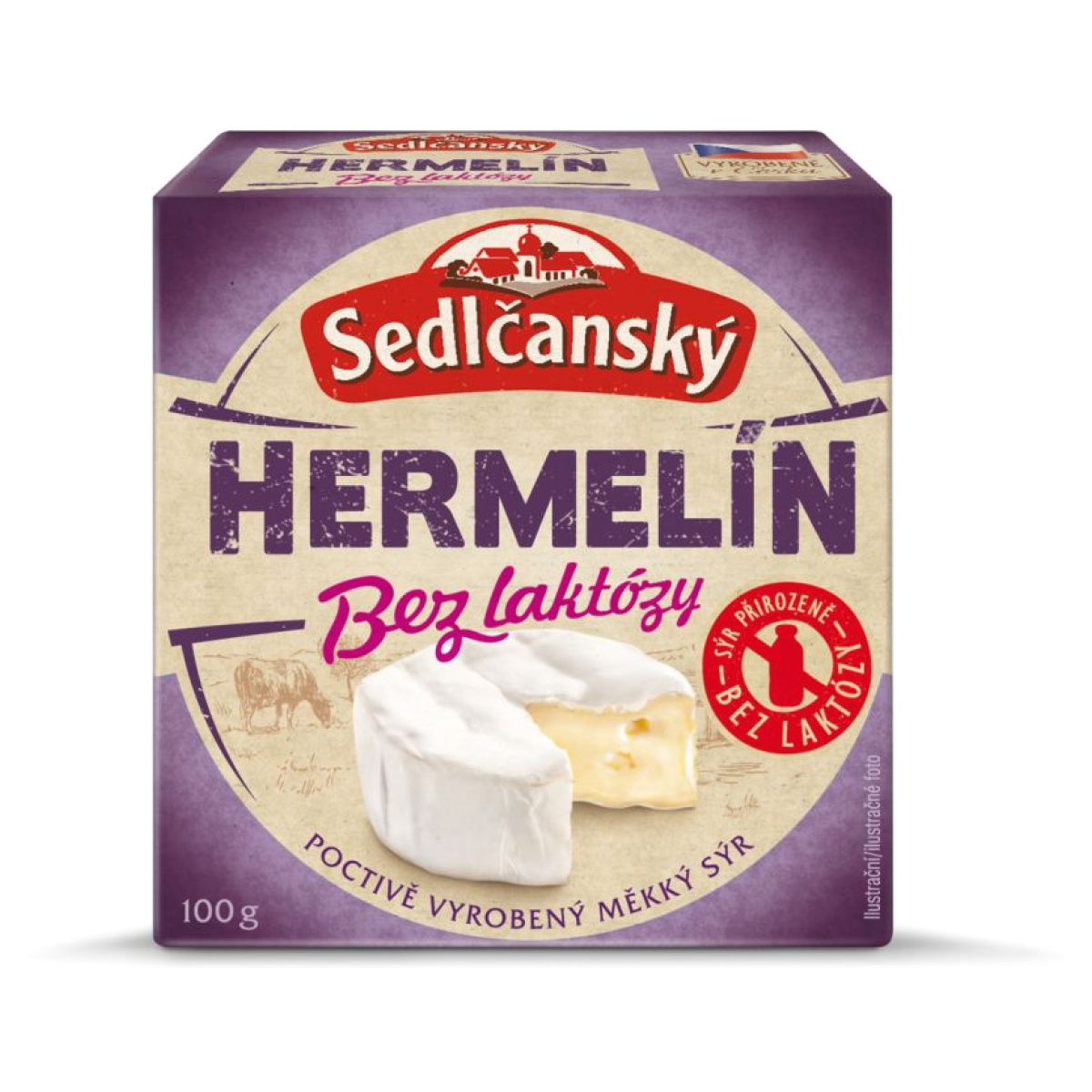 Sýr Hermelín bez laktózy Sedlčanský levně | Kupi.cz