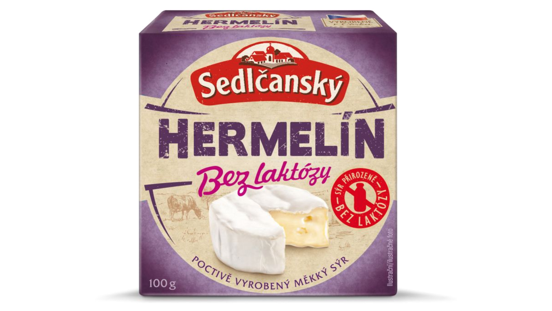 Sýr Hermelín bez laktózy Sedlčanský levně | Kupi.cz