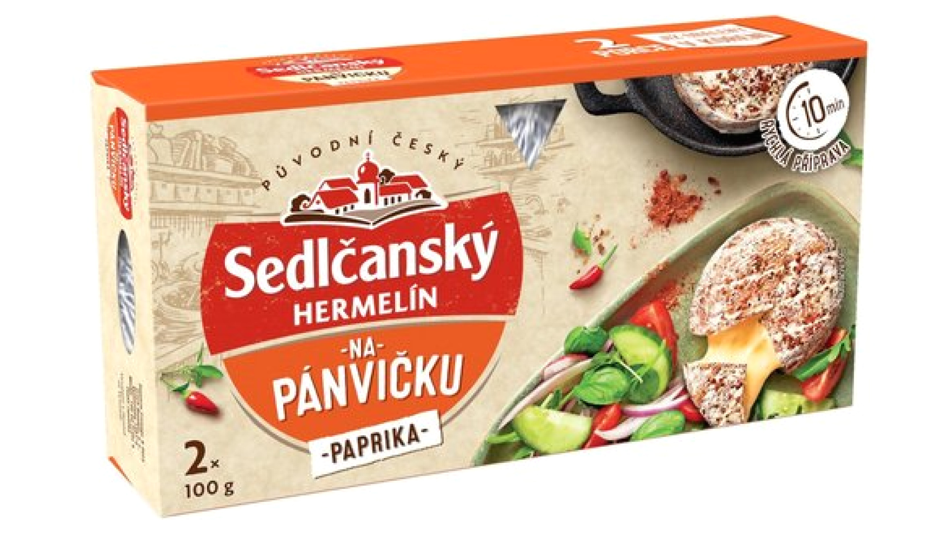 Sýr Hermelín na pánvičku Sedlčanský levně | Kupi.cz