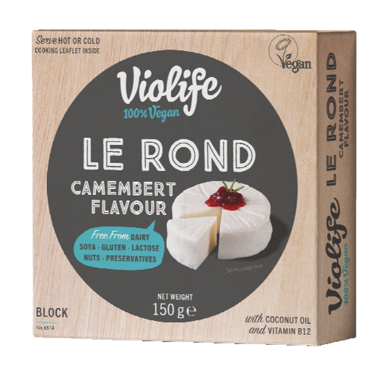 Sýr Le Rond Vegan Camembert Violife levně | Kupi.cz
