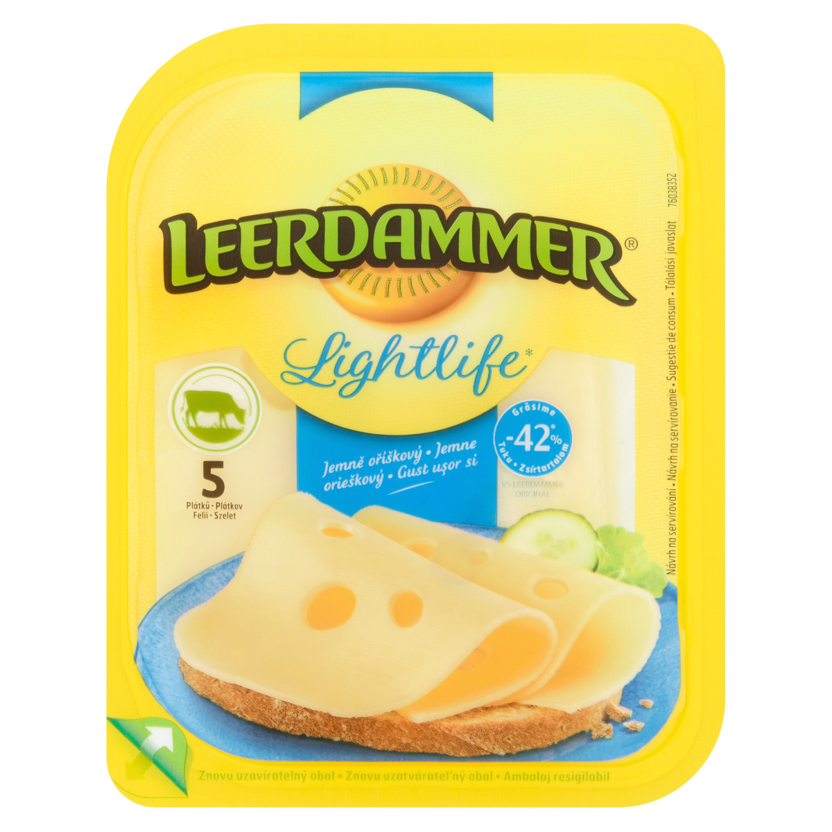 Sýr Light Leerdammer levně | Kupi.cz