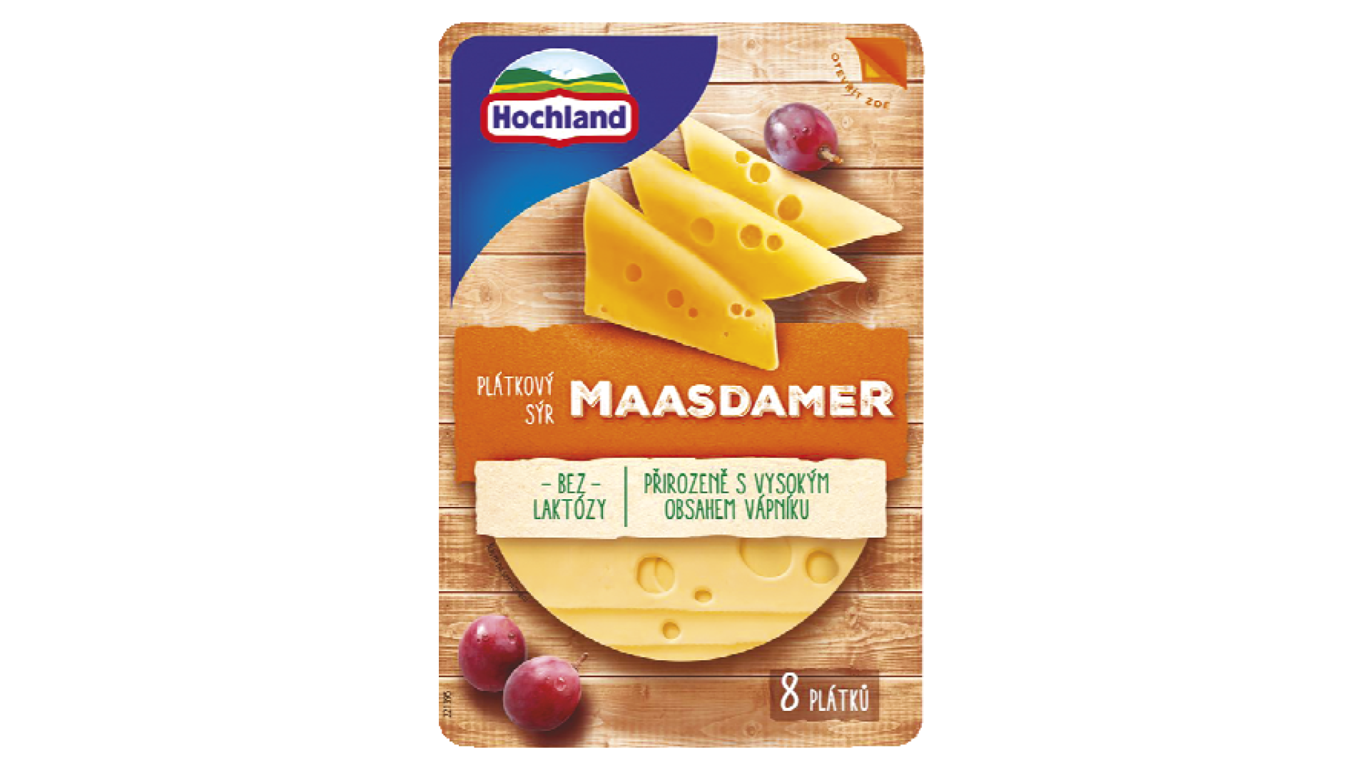 Sýr Maasdamer 48% bez laktózy Hochland levně | Kupi.cz