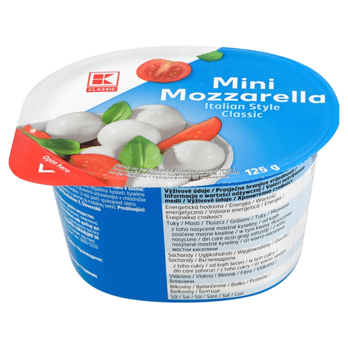 Sýr Mozzarella Minis K-Classic levně | Kupi.cz