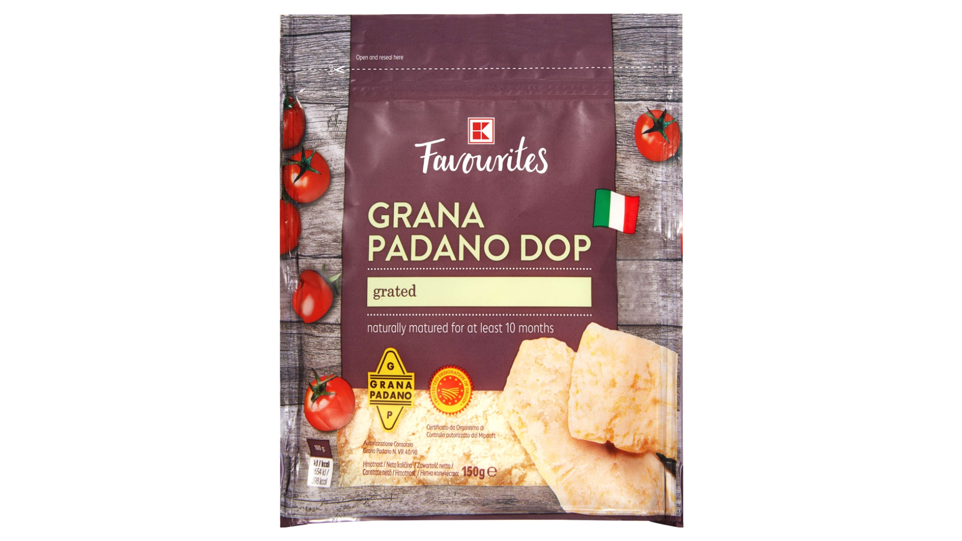 Sýr strouhaný Grana Padano K-Favourites levně | Kupi.cz Sýr strouhaný Grana Padano K-Favourites levně | Kupi.cz