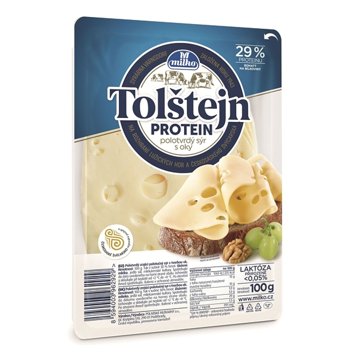 Sýr Tolštejn protein Milko v akci levně | Kupi.cz